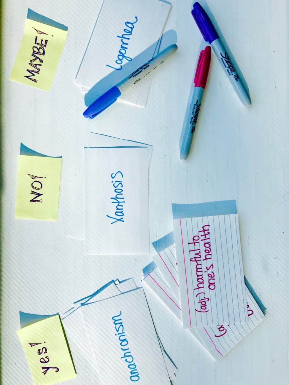 Flashcards for studying - SchoolHabits