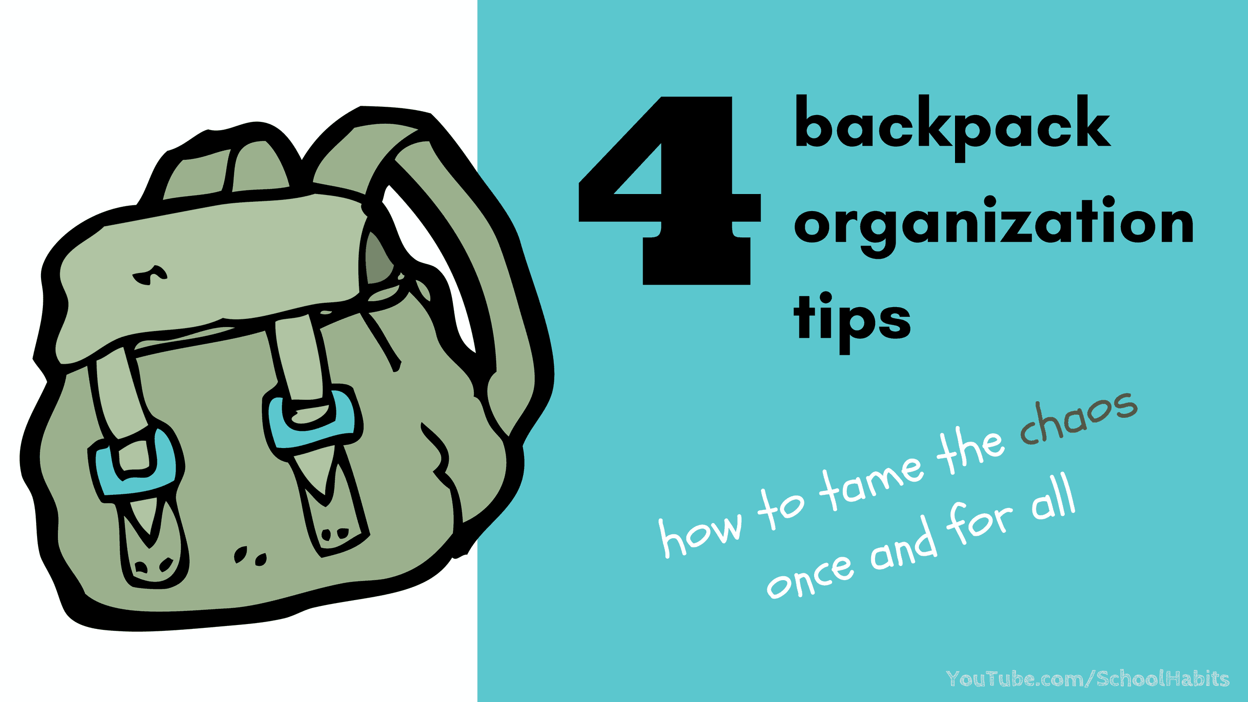 4 backpack organization tips to tame the chaos - SchoolHabits