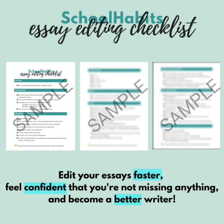 How to edit your own essay: 6 tips for editing your own paper ...