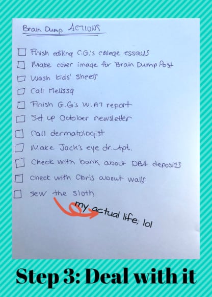 How to do a Brain Dump to reduce anxiety and prioritize tasks ...