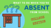 What to do when you’re absent from class: College edition - SchoolHabits