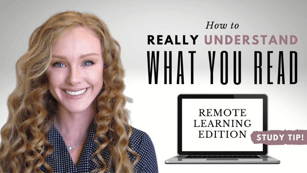 A strategy for how to understand what you read: Remote learning edition ...