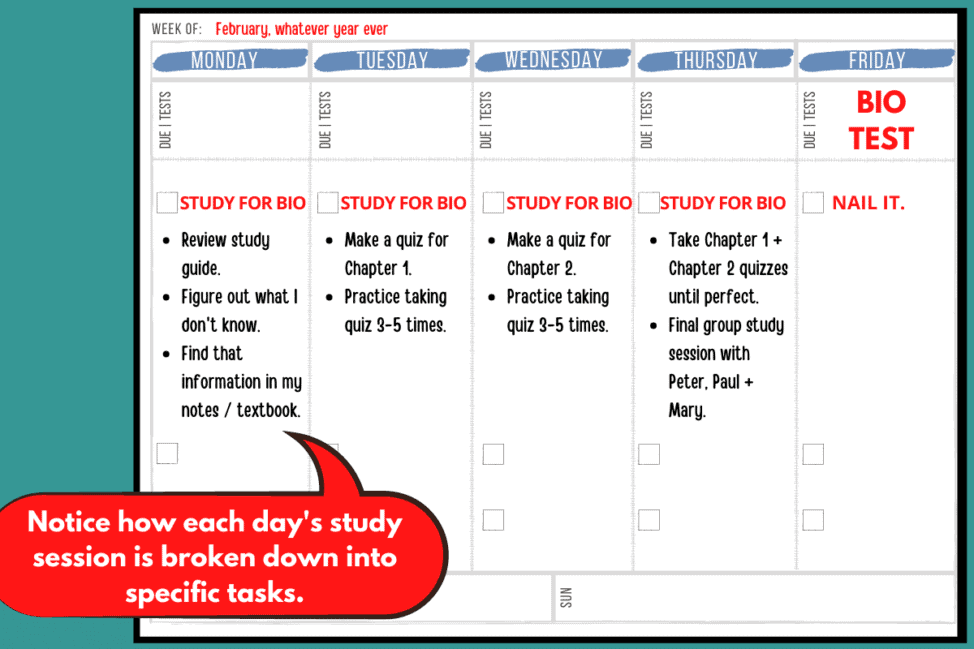 Planning time to study: 3 time management tips for students - SchoolHabits