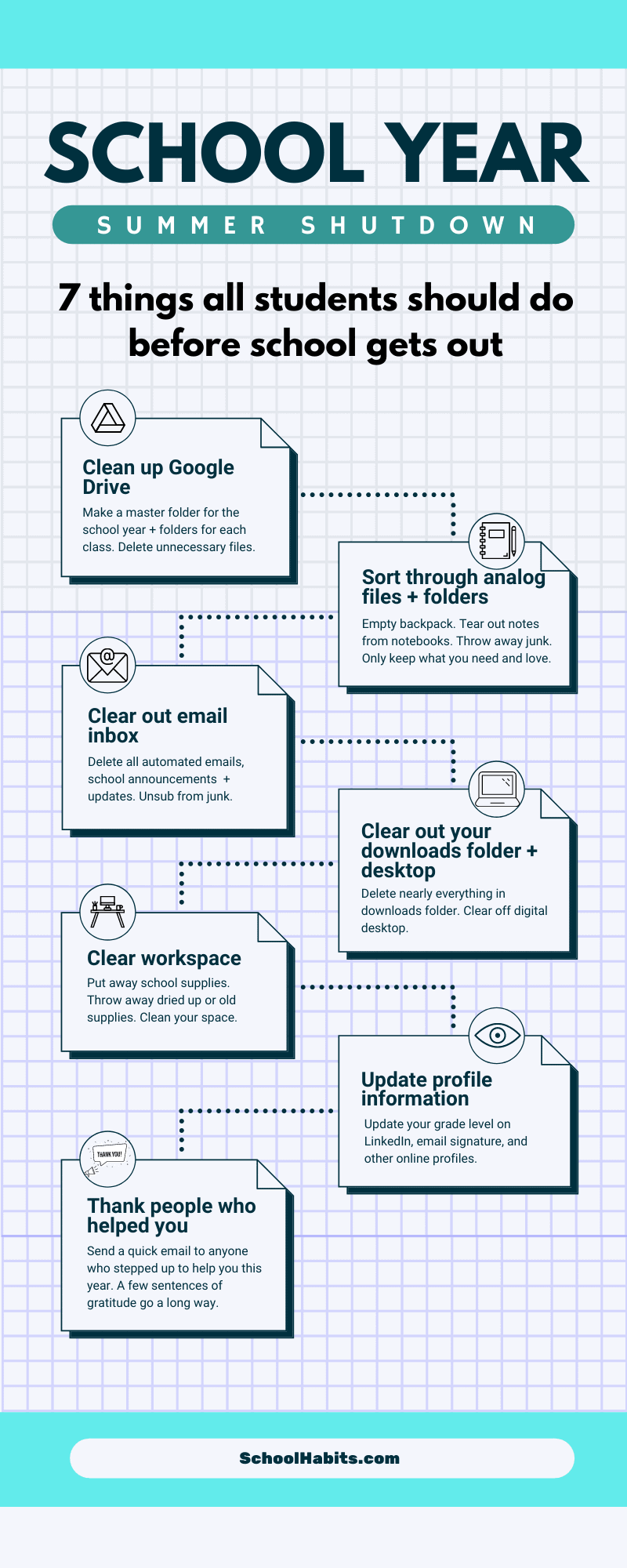 7 things students should do before school gets out: How to shut down a ...