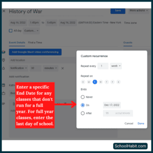 How to use Google Calendar for school: Tips for making schedules ...