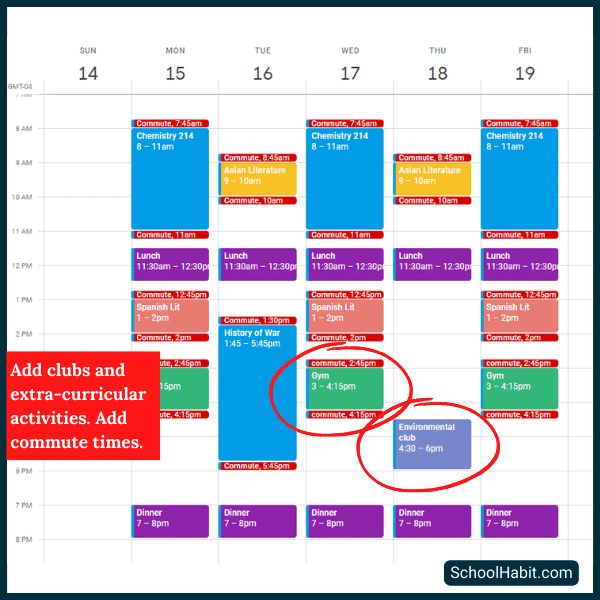 How To Use Google Calendar For School Tips For Making Schedules 