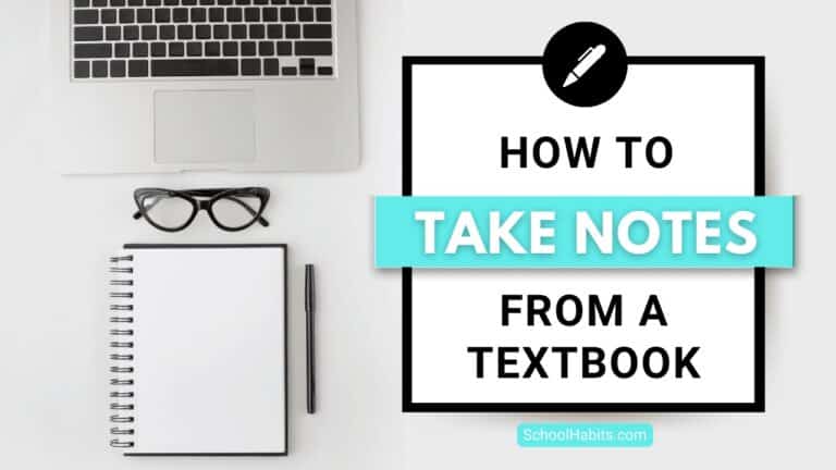 How to take notes from a textbook: 11 note-taking tips - SchoolHabits