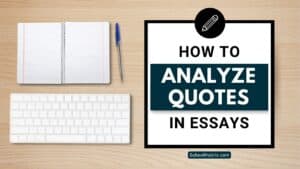 How to analyze quotes in essays: A step-by-step guide - SchoolHabits