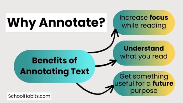What's the Purpose of Annotating? 3 Hidden Benefits of Annotating Text - SchoolHabits