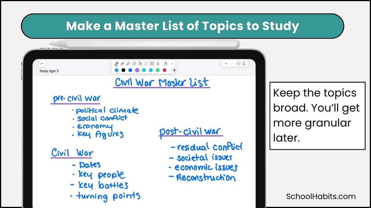 How to Get Organized for Final Exams - SchoolHabits